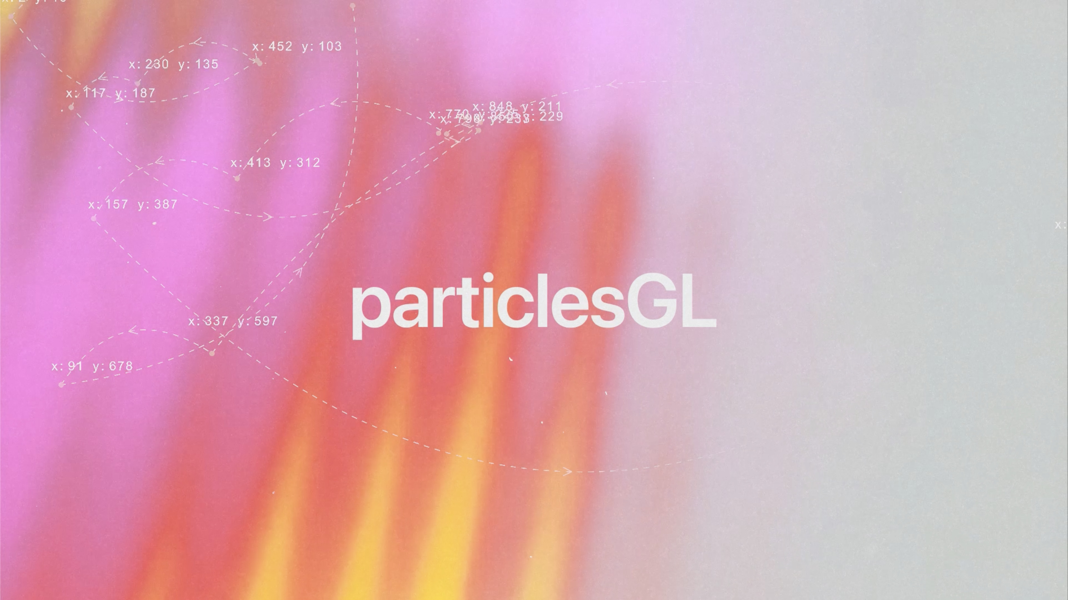 Demo 3 - particlesGL WebGL - NaughtyDuk©